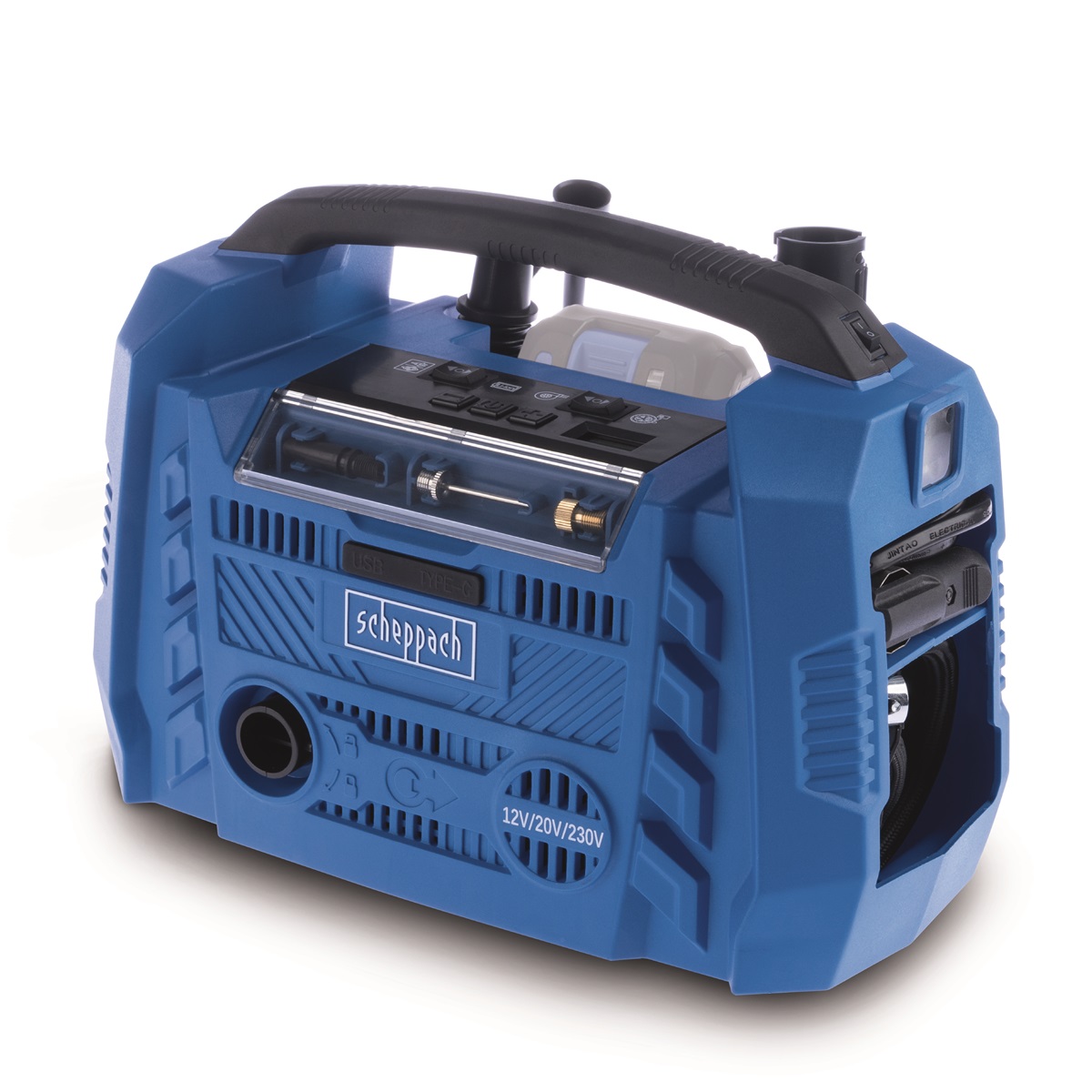 Air Force 6 - hybridní kompresor (20 V IXES aku, 12 V, 230 V) – Garland ...