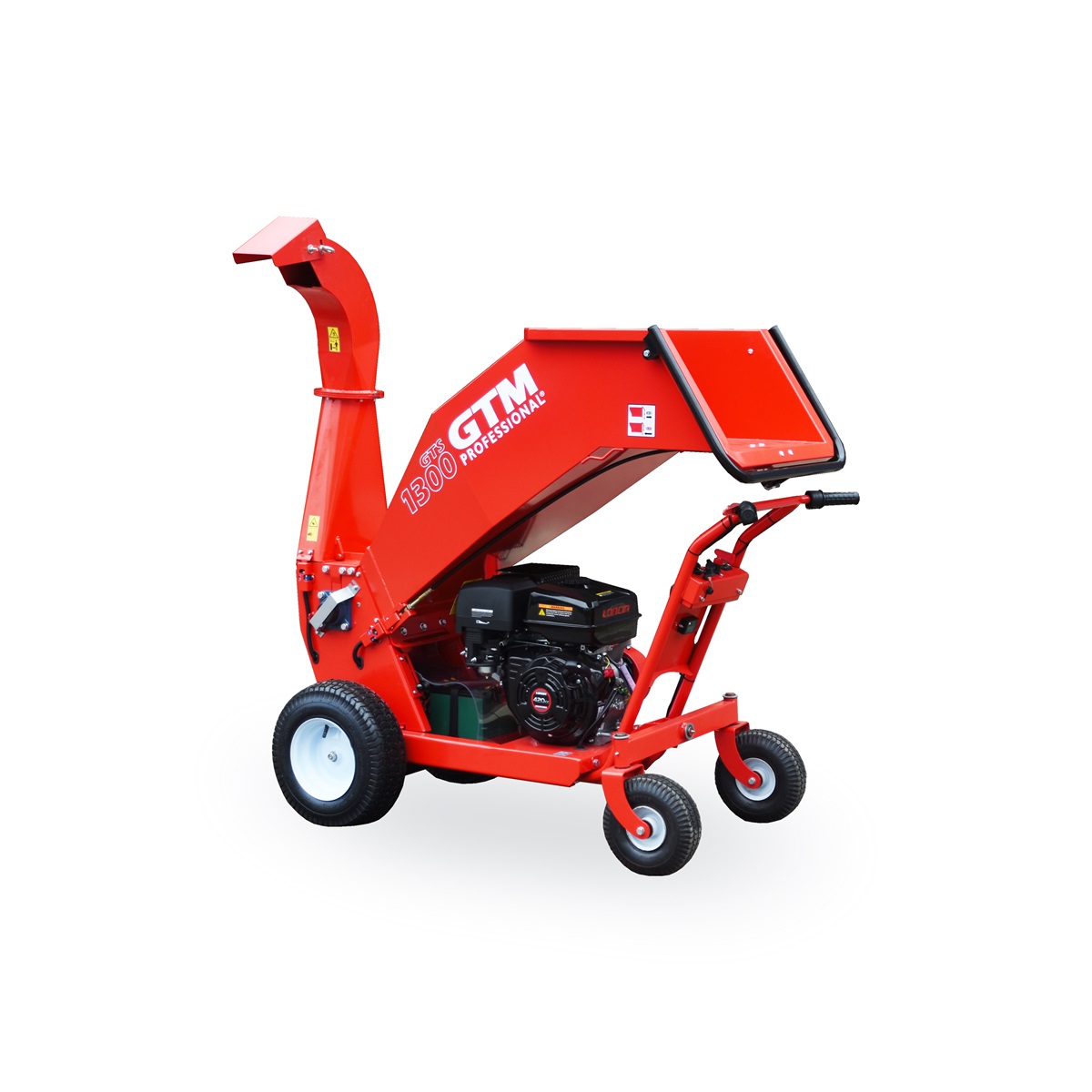 GTS 1300 WDG - benzinový drtič dřeva s pojezdem – Garland s.r.o.